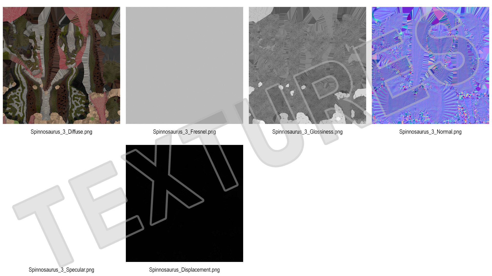 Jurassic Reptile Spinosaurus Green Roaring Pose 3D - TurboSquid 2270185