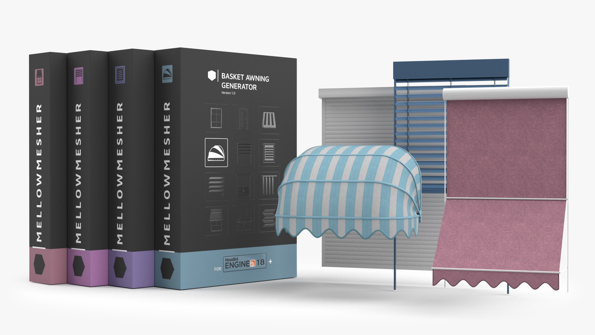 Exterior Blind Generator Hda Model - TurboSquid 1655895