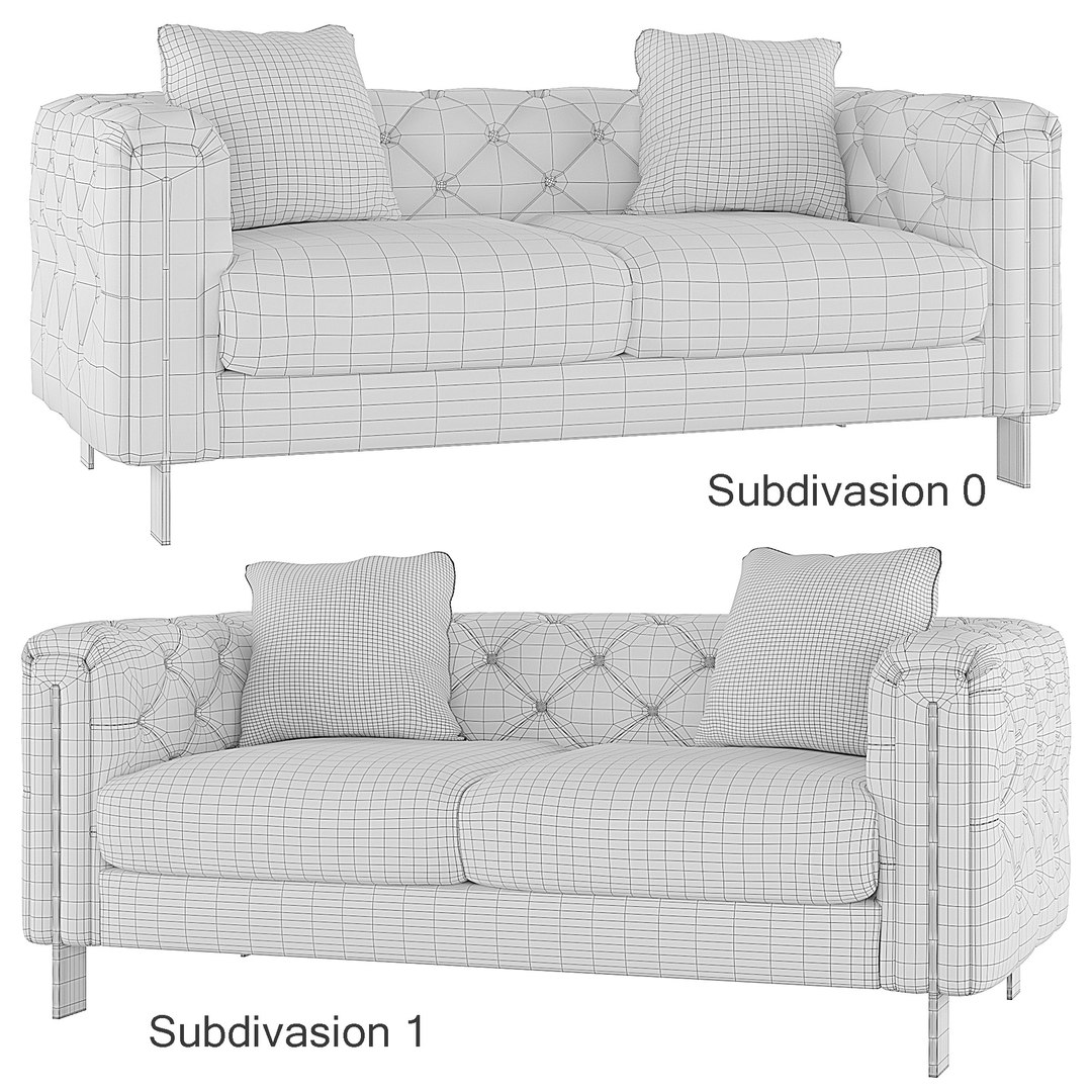 Savannah Sofa By Acanva 3D - TurboSquid 2071026