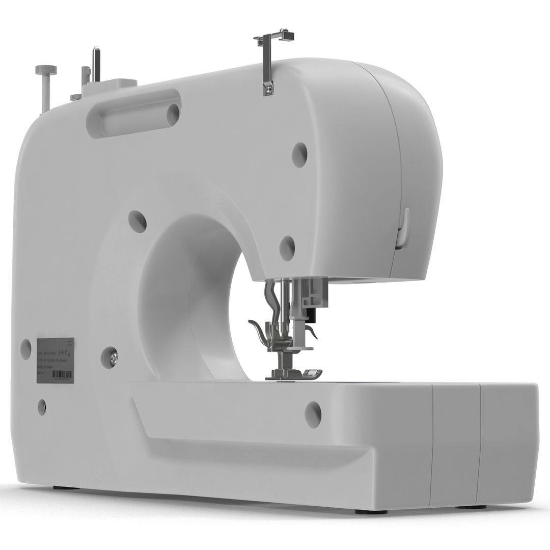 sewing set modeled 3d model