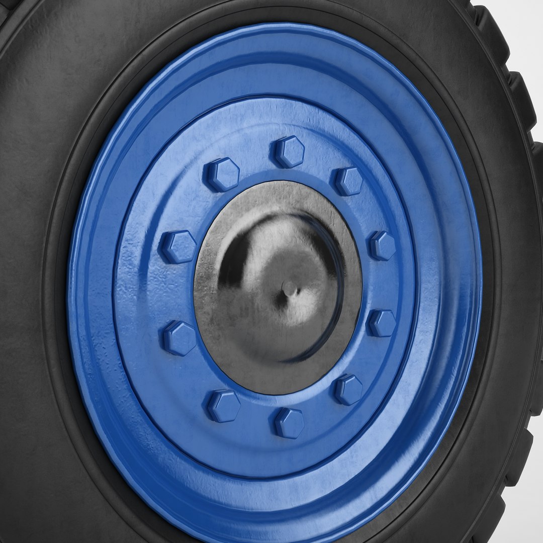 Douglas Kalmar Wheel 3d Obj