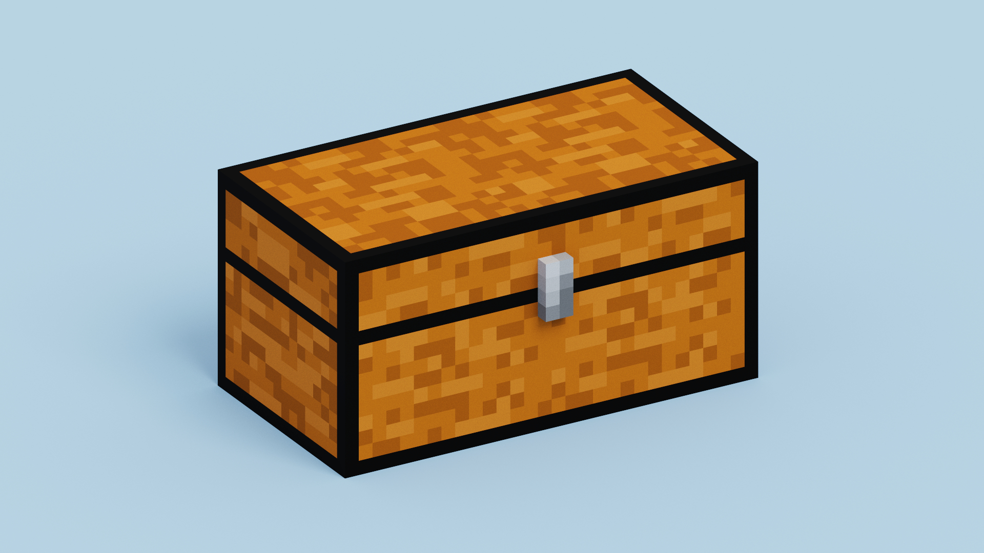 Voxel Chest Model - TurboSquid 2206149