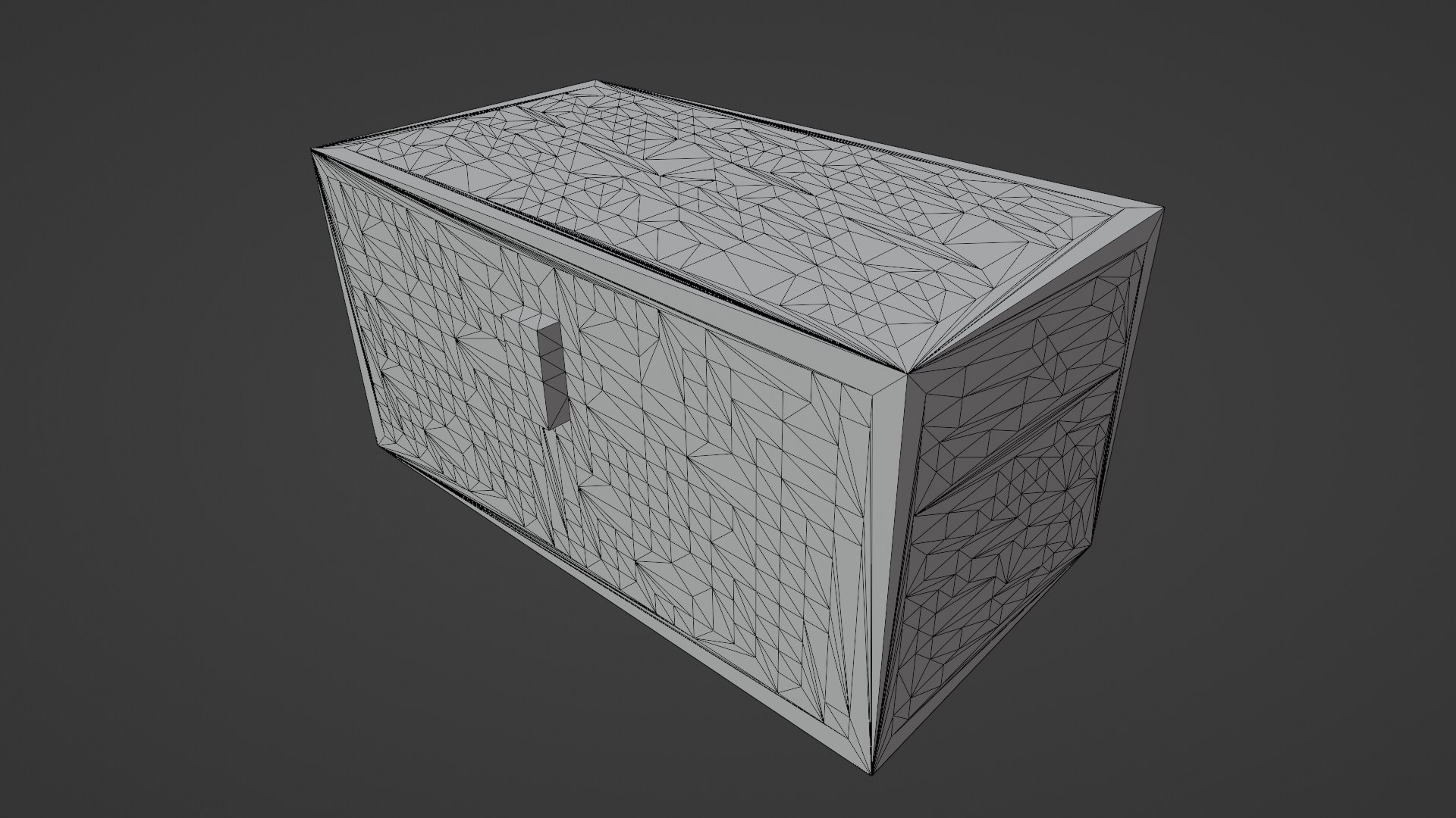 Voxel Chest Model - TurboSquid 2206149