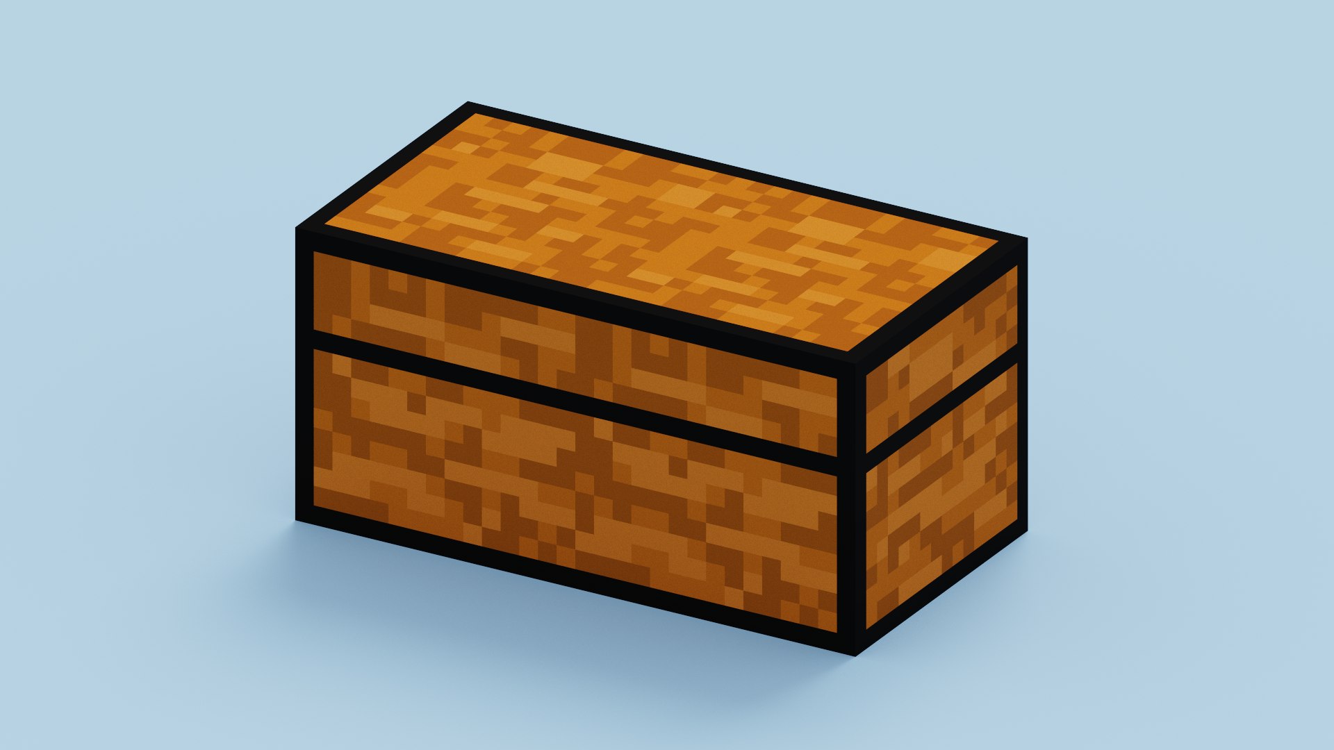 Voxel Chest Model - TurboSquid 2206149