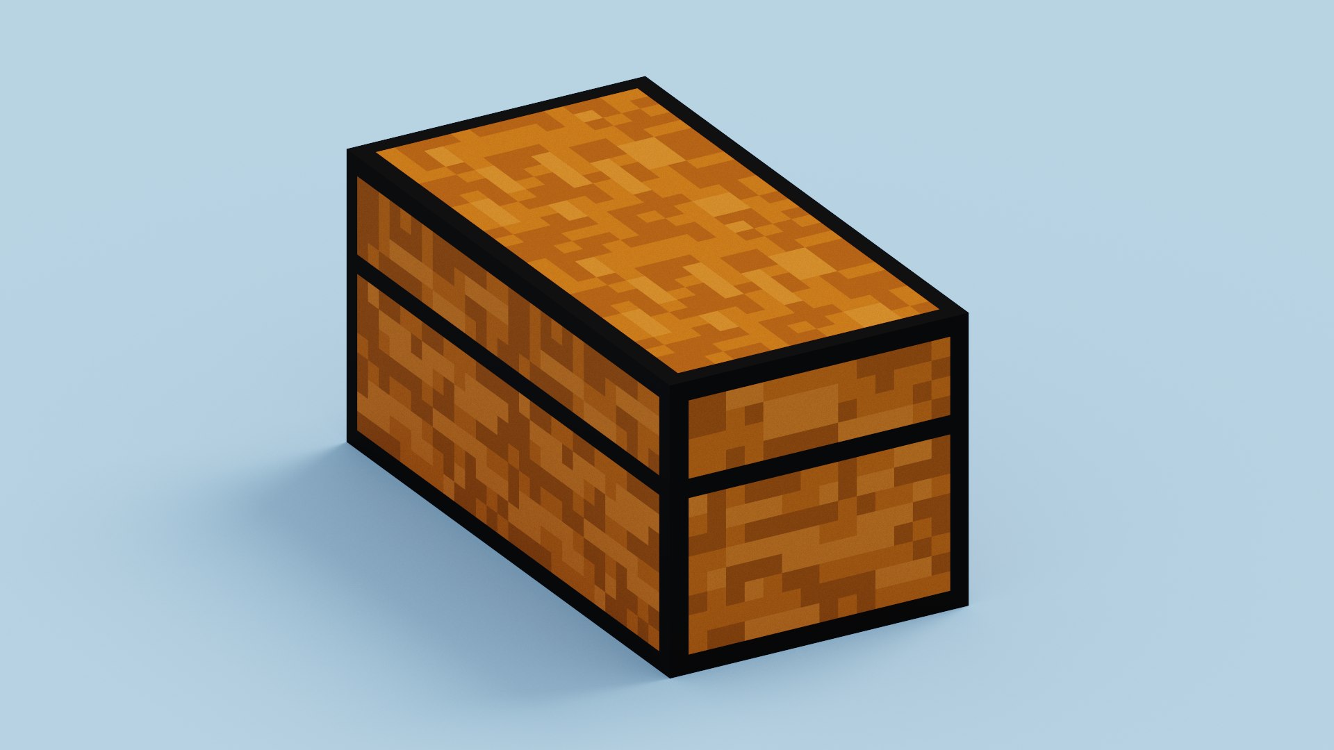 Voxel Chest Model - TurboSquid 2206149
