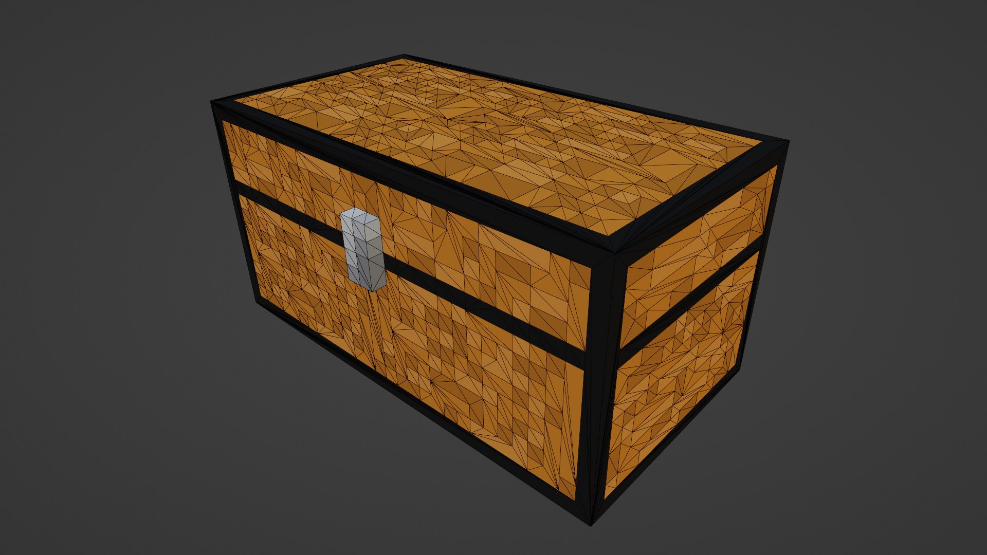 Voxel Chest Model - TurboSquid 2206149