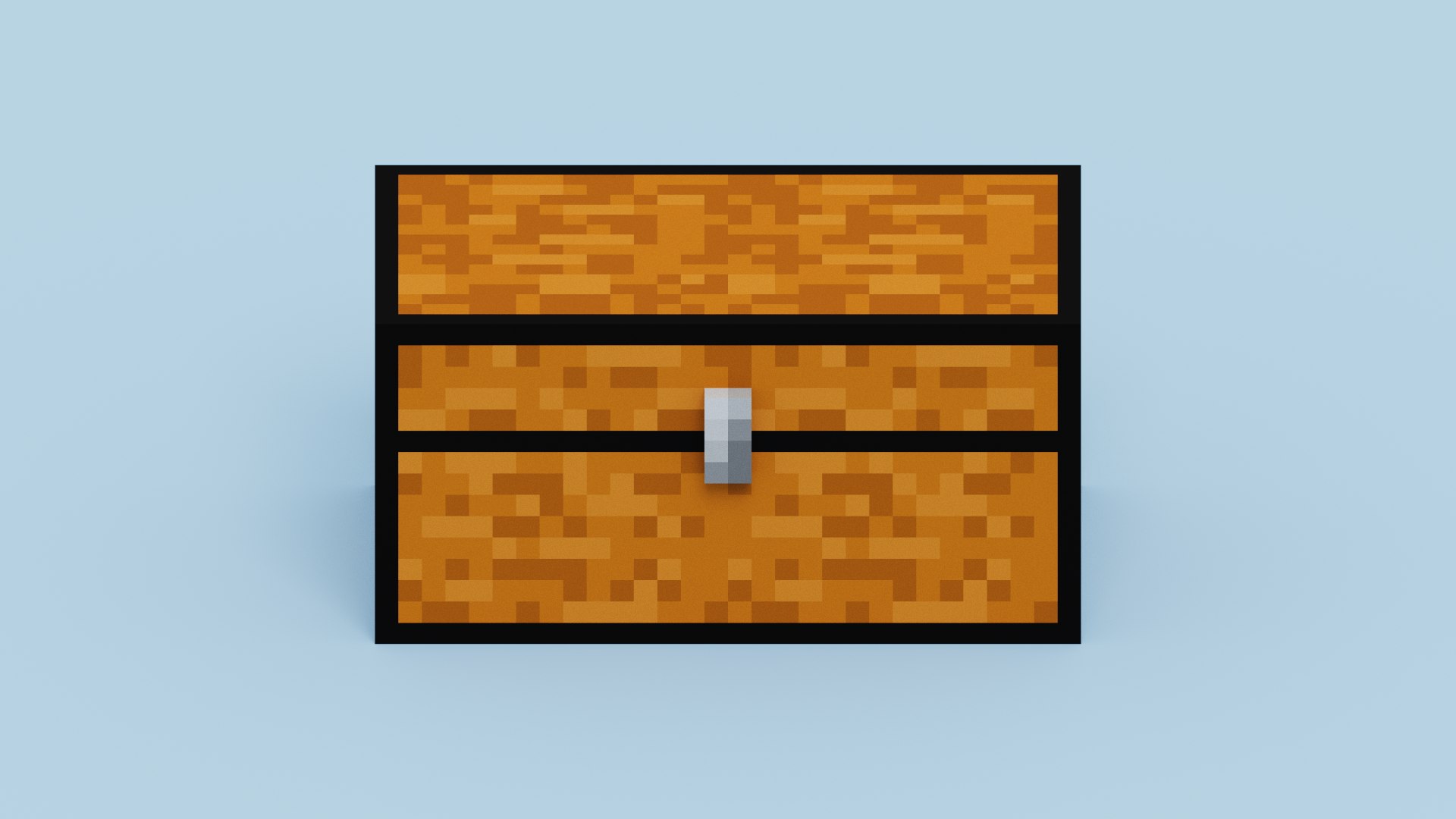 Voxel Chest Model - TurboSquid 2206149