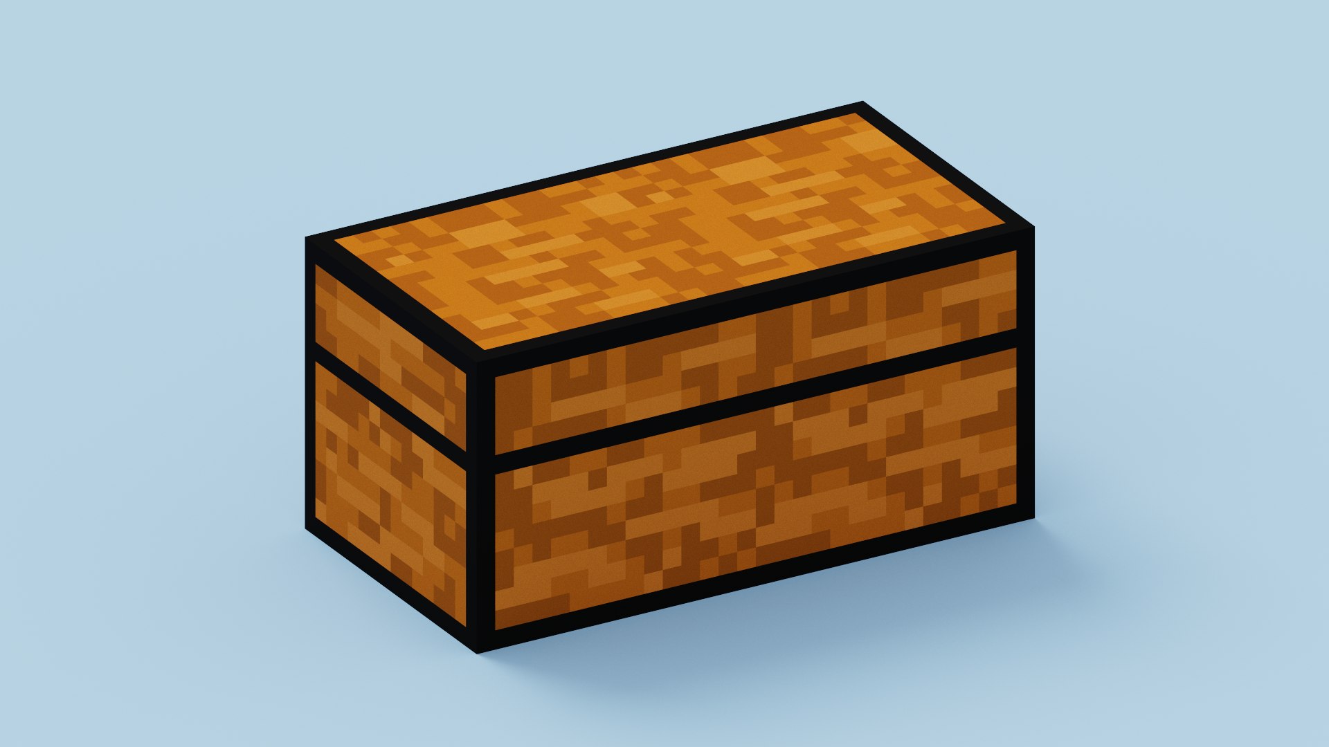 Voxel Chest Model - TurboSquid 2206149