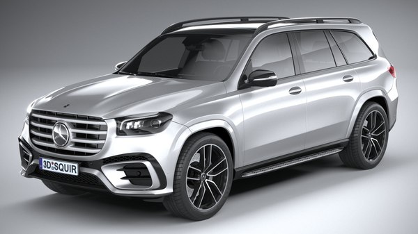 modelo 3d Mercedes-Benz GLS AMG Línea 2024 - TurboSquid 2100298