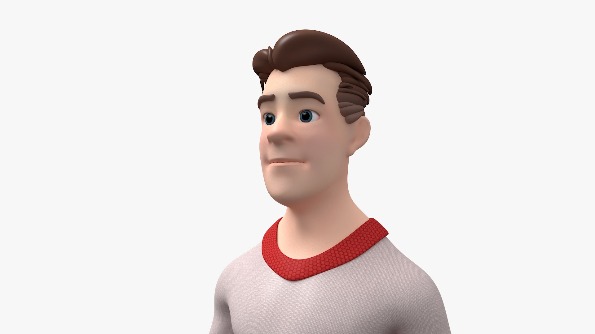 3D Cartoon Man Character - TurboSquid 1646425