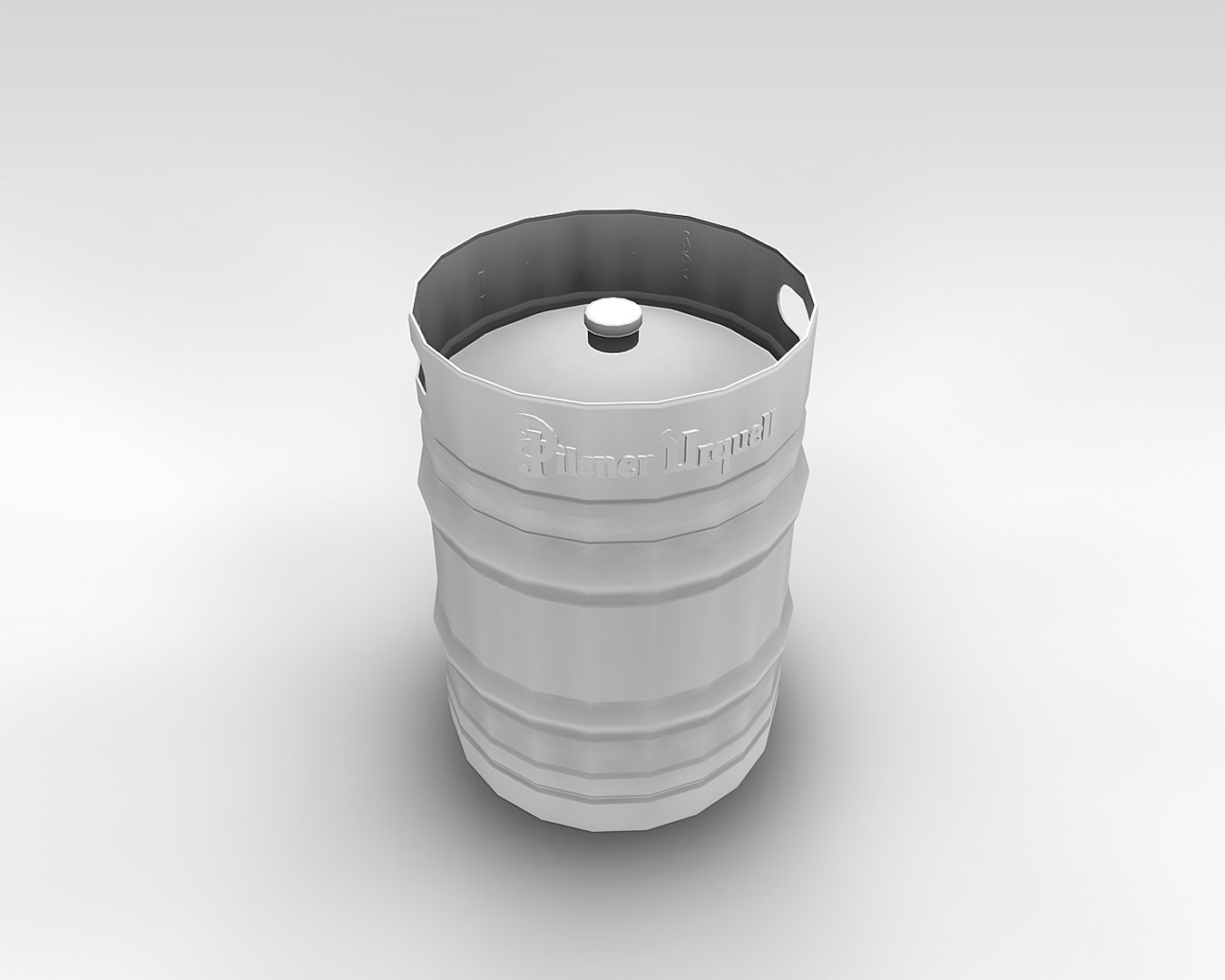 3D beer barrel - TurboSquid 1275064