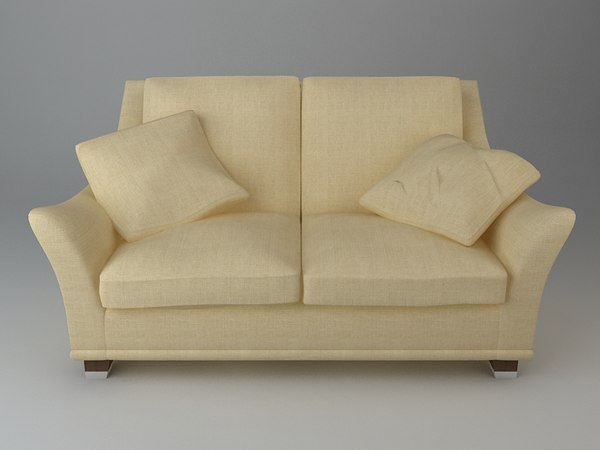3d couch sofa model