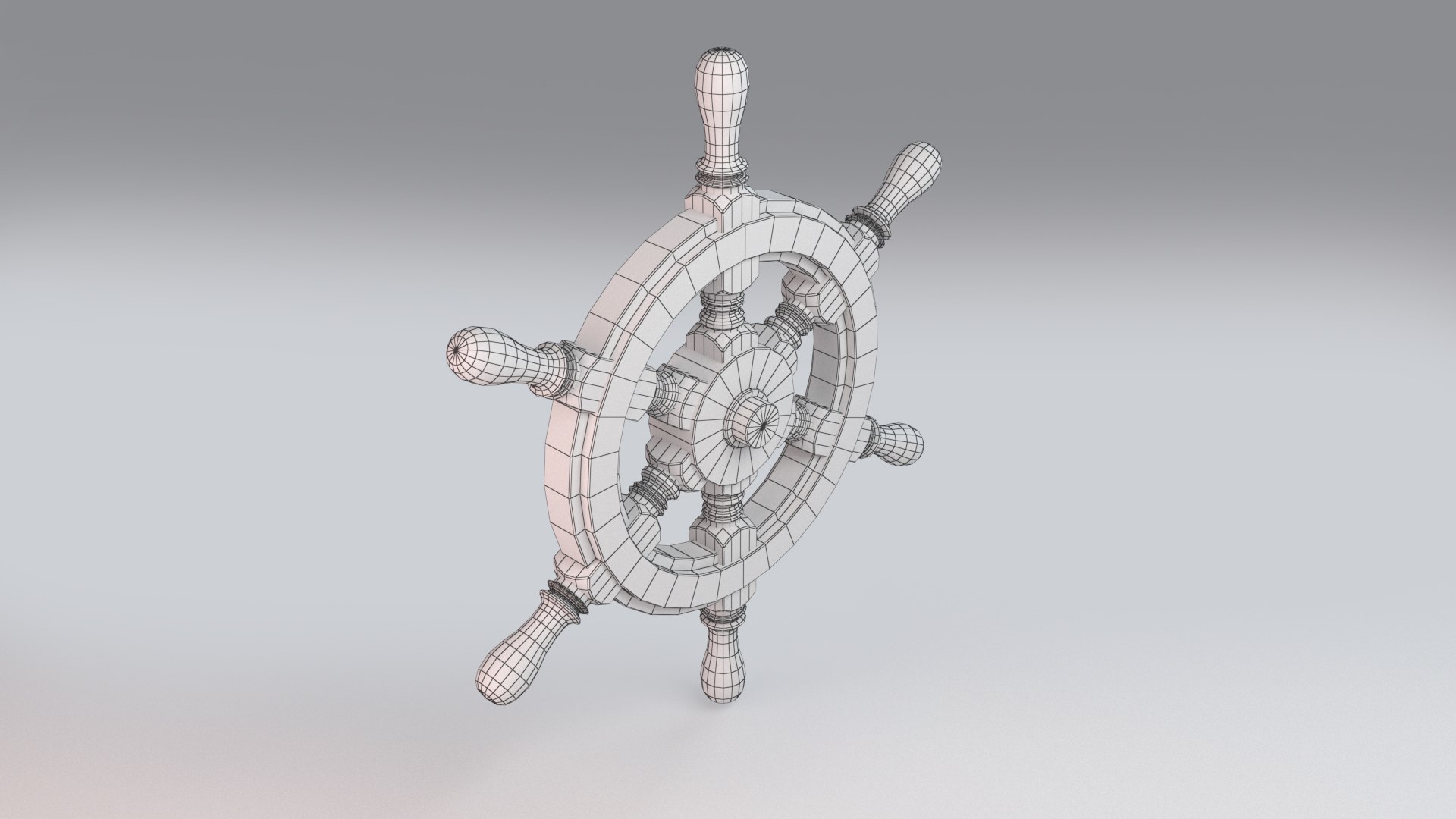 3D Wooden Ship Vessel Wheel Model - TurboSquid 1814238