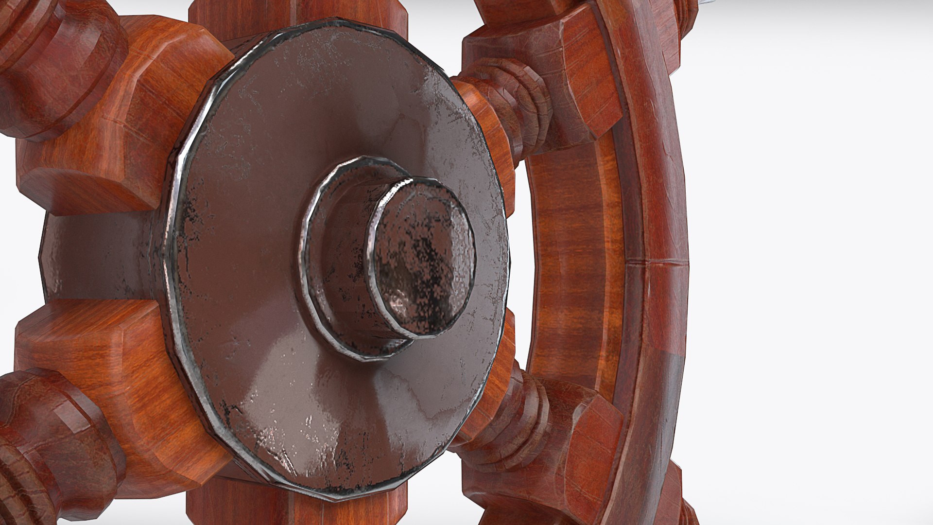 3D Wooden Ship Vessel Wheel Model - TurboSquid 1814238