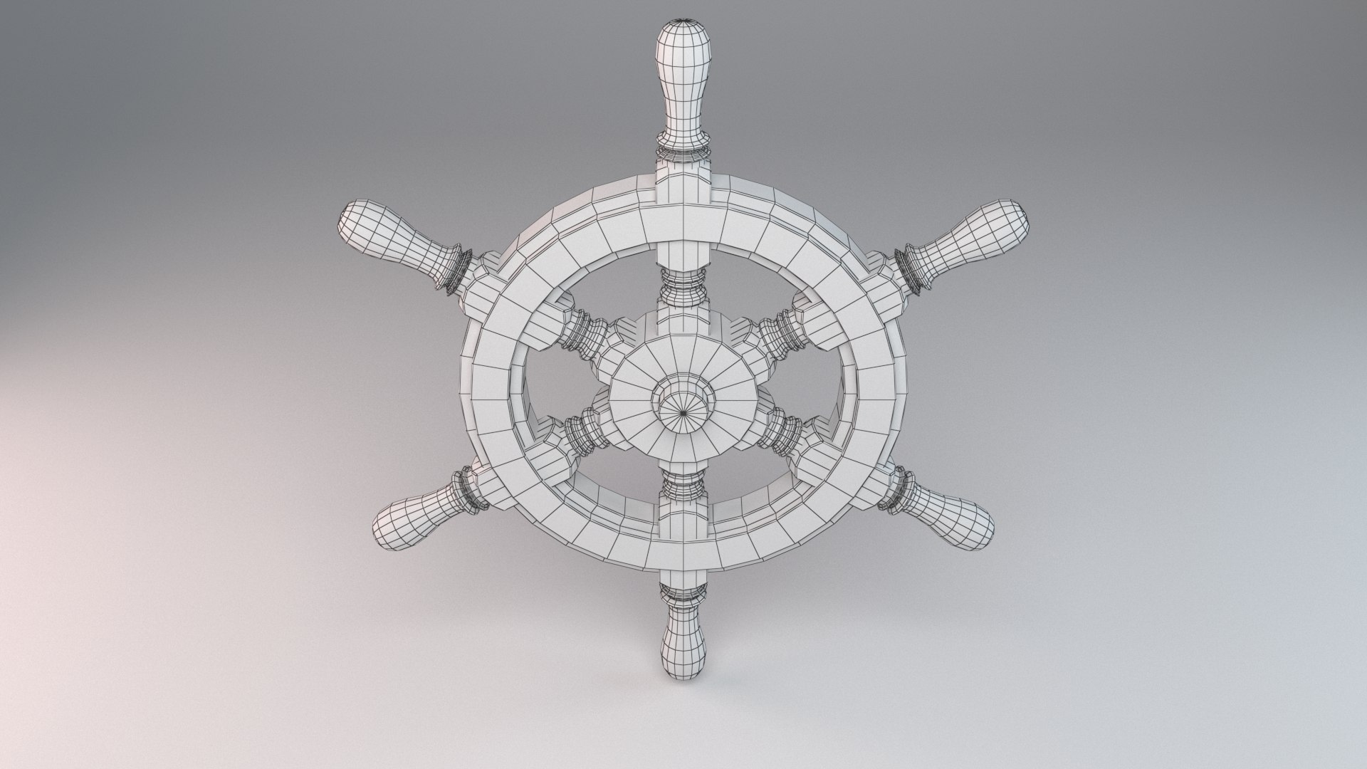 3D Wooden Ship Vessel Wheel Model - TurboSquid 1814238