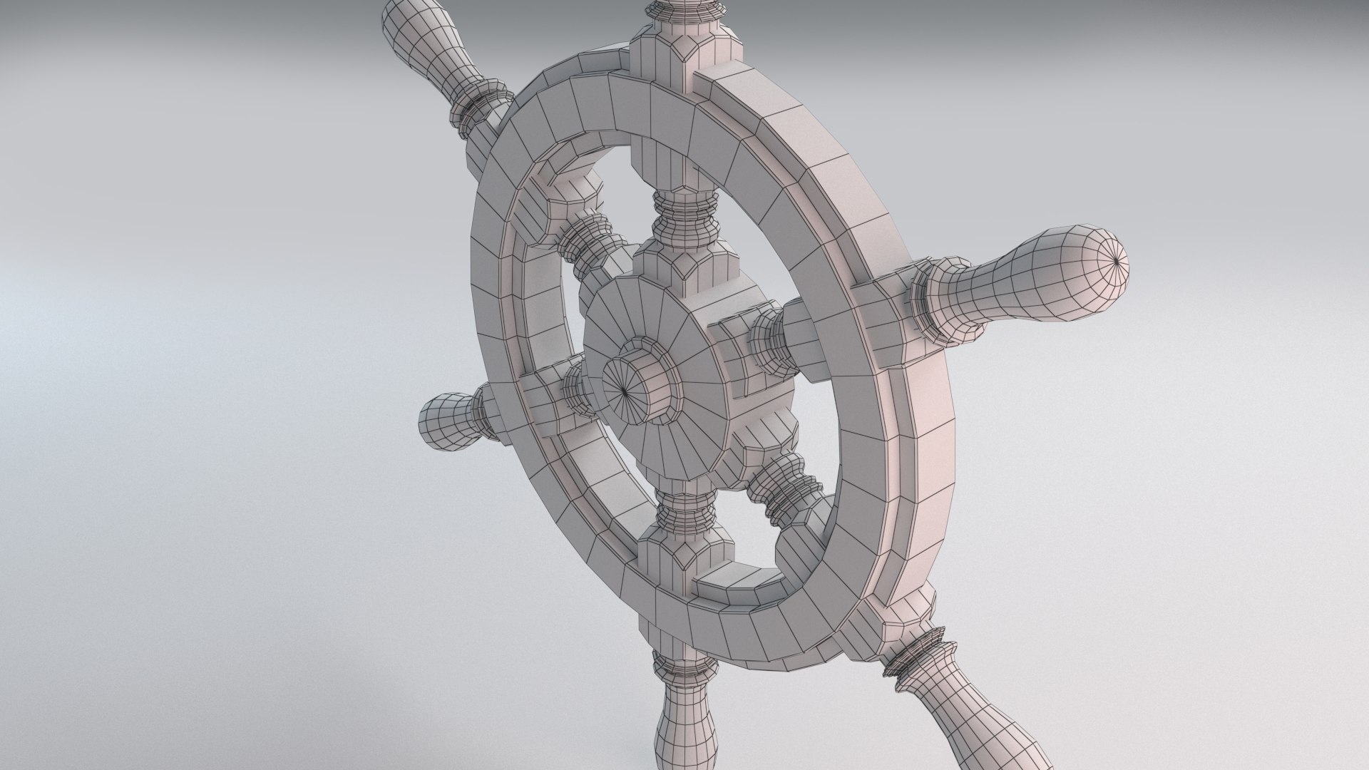 3D Wooden Ship Vessel Wheel Model - TurboSquid 1814238