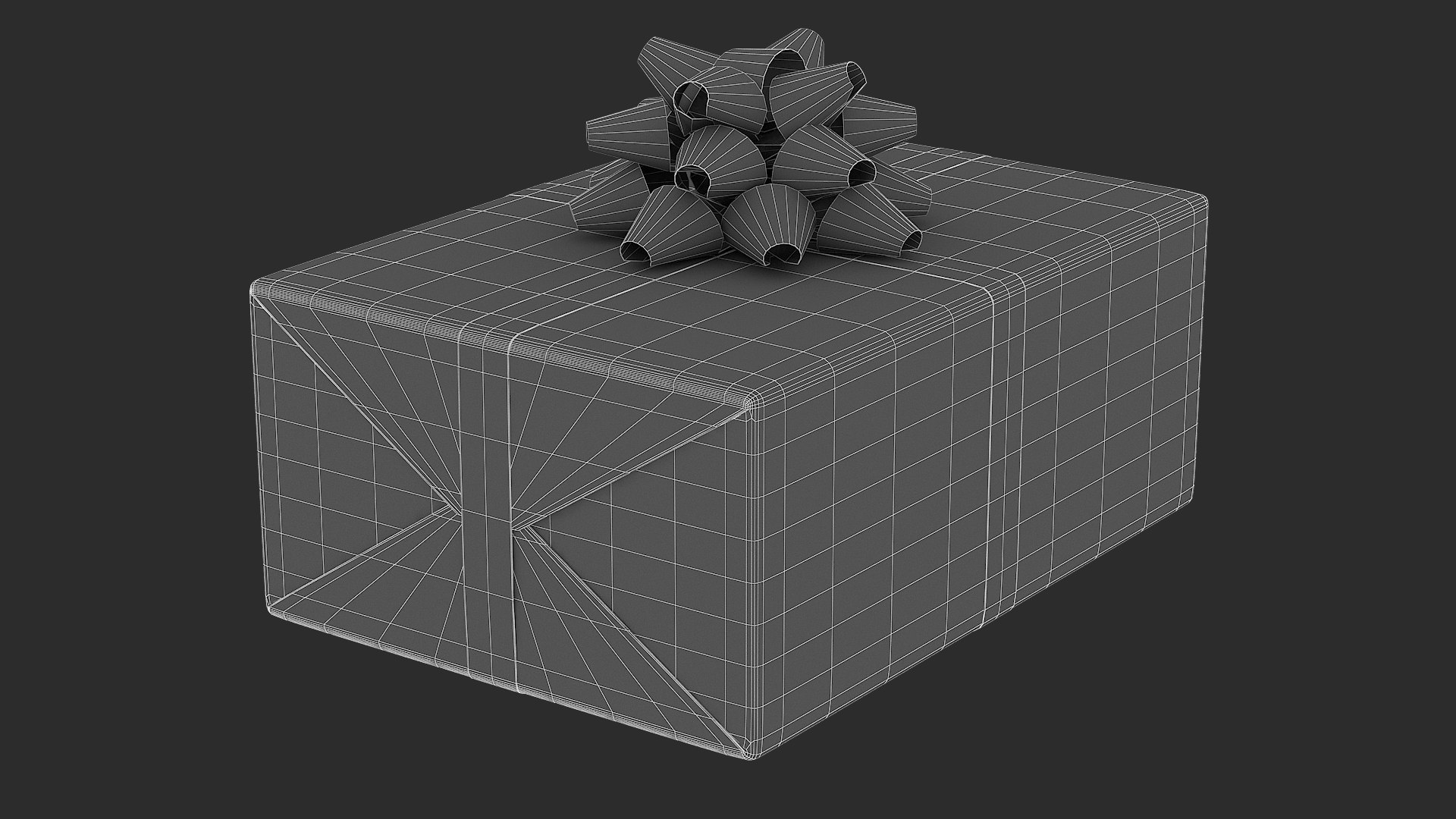 3D Wrapped Gift Box 2 V2 Model - TurboSquid 2294824