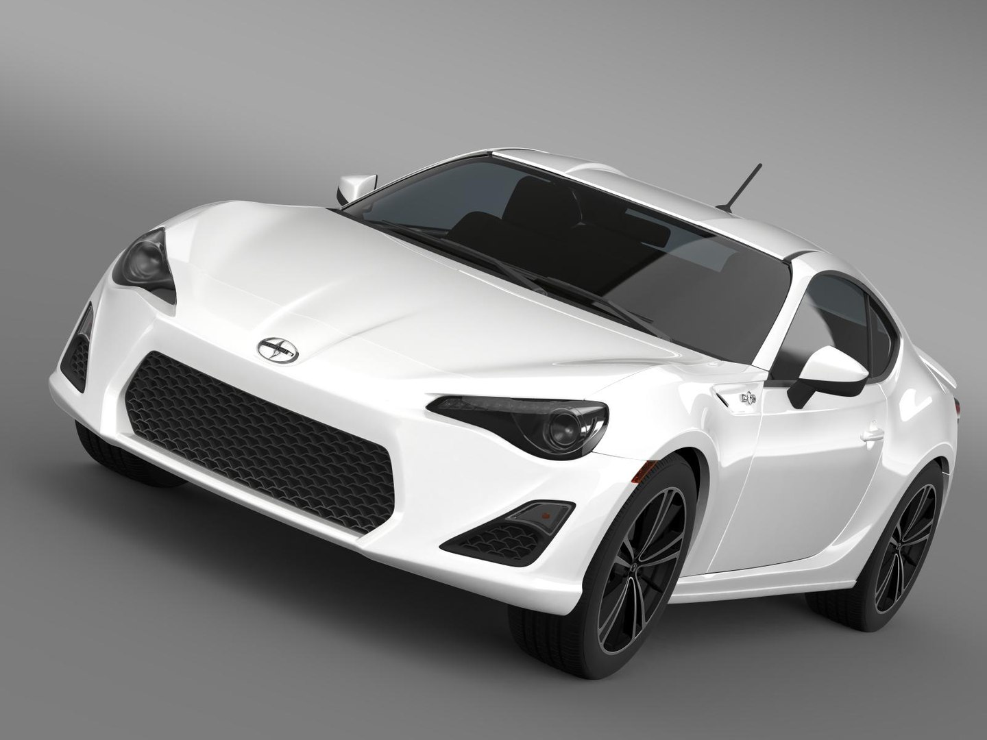 scion fr s monogram 3d model