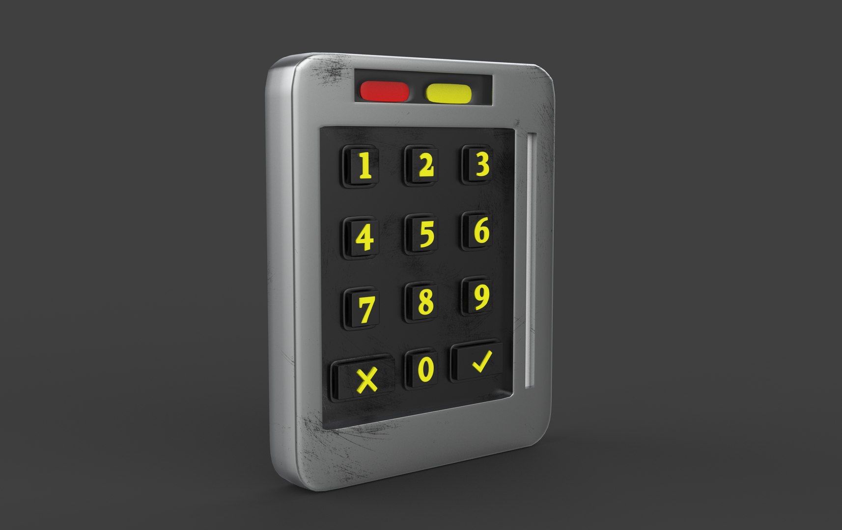 Keypad 3D Model 3D Model - TurboSquid 2343481