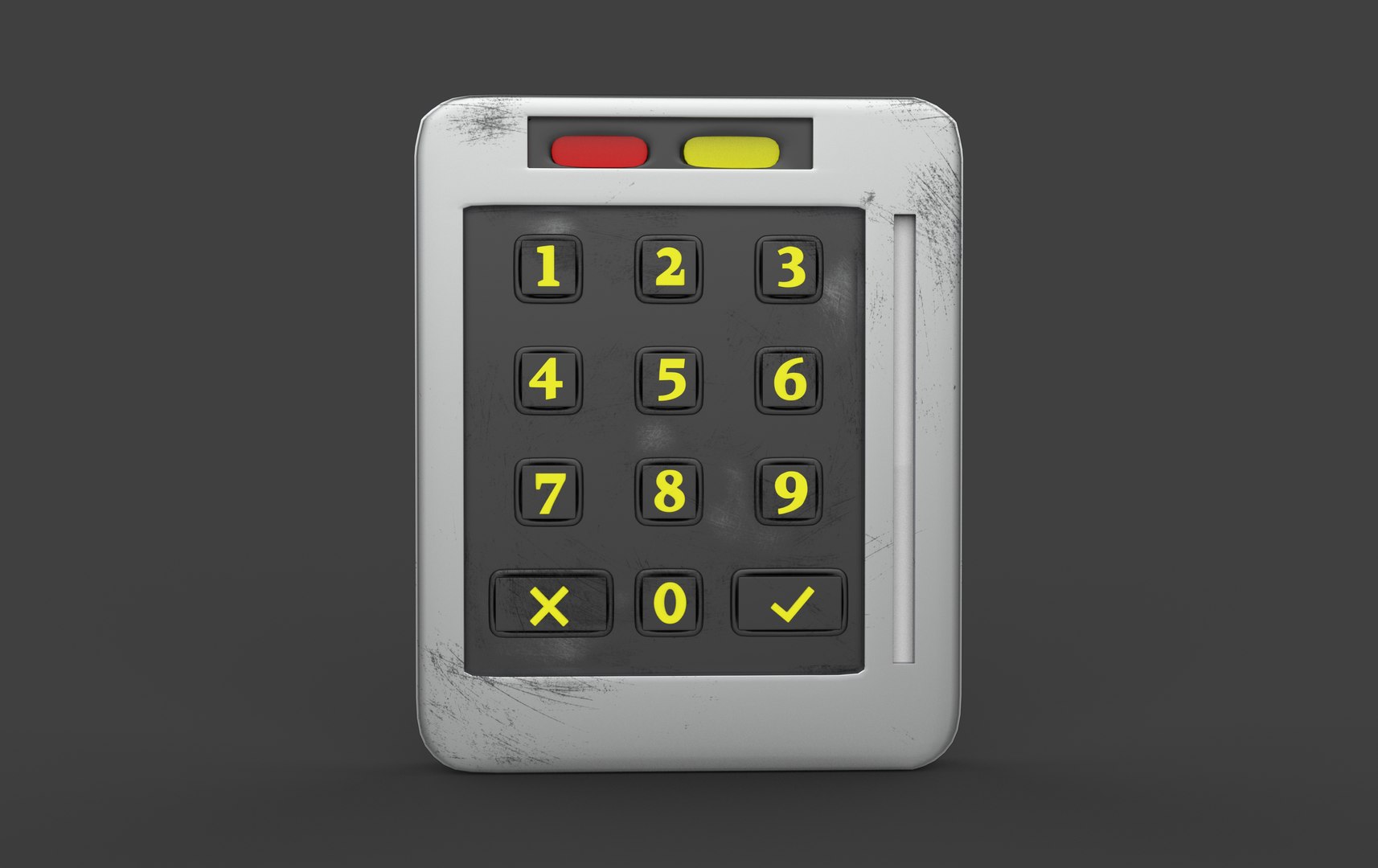 Keypad 3D Model 3D Model - TurboSquid 2343481