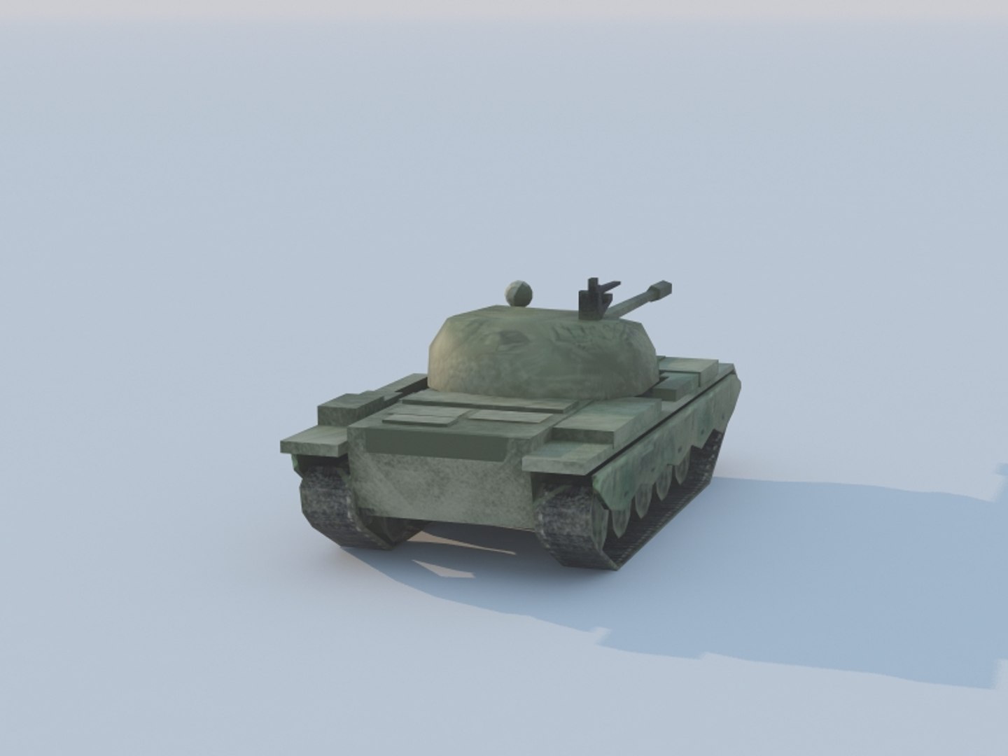 Type 69 Battle Tank 3d Model