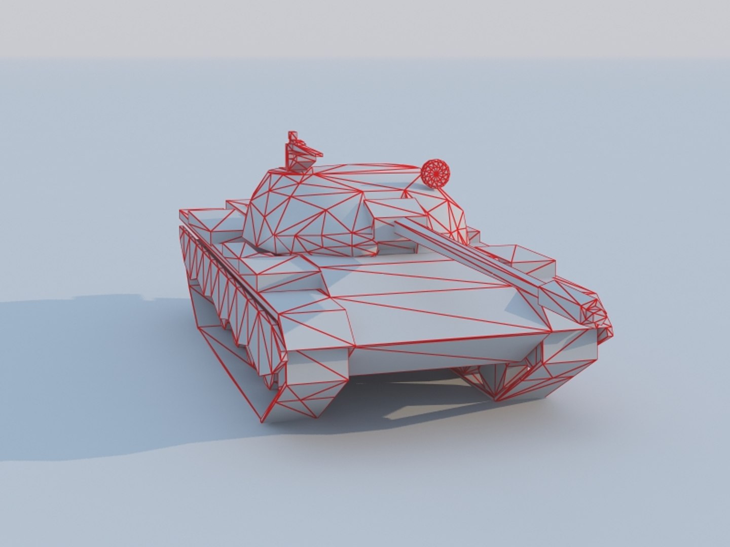 Type 69 Battle Tank 3d Model
