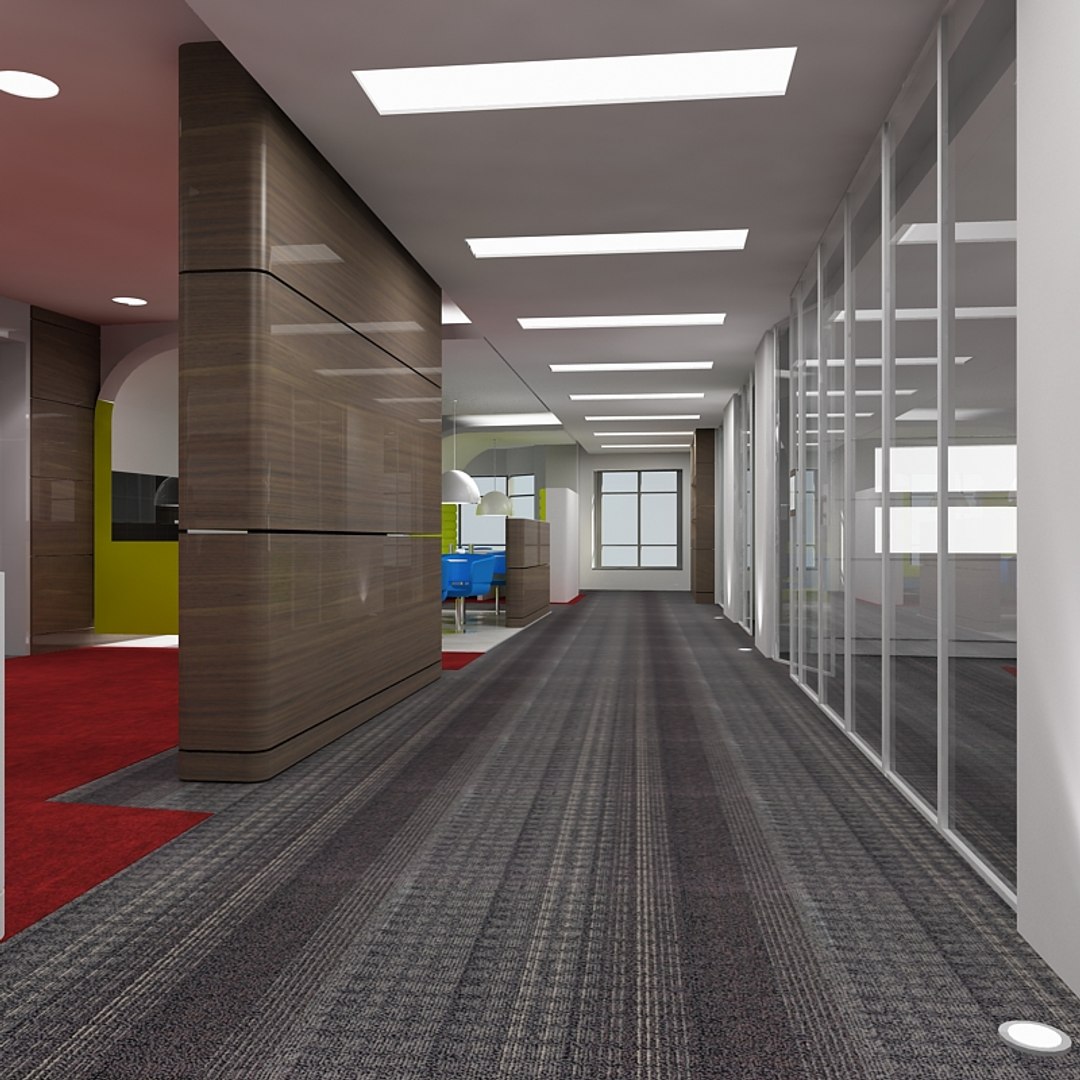 3d Office Interior 2