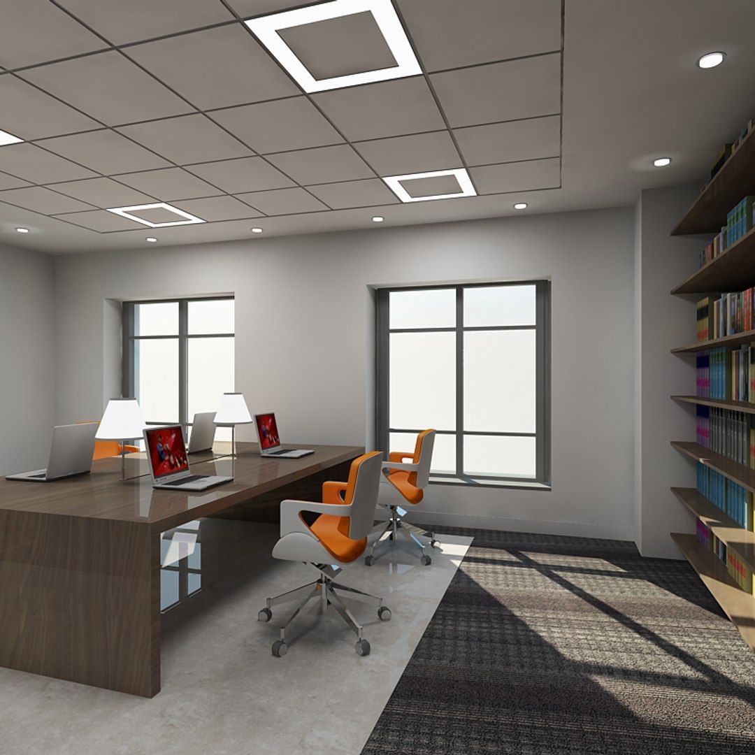 3d Office Interior 2