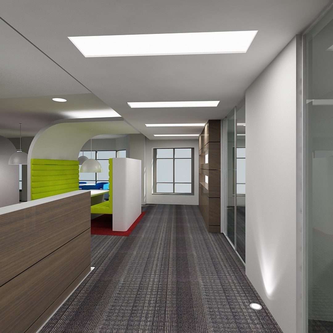 3d Office Interior 2