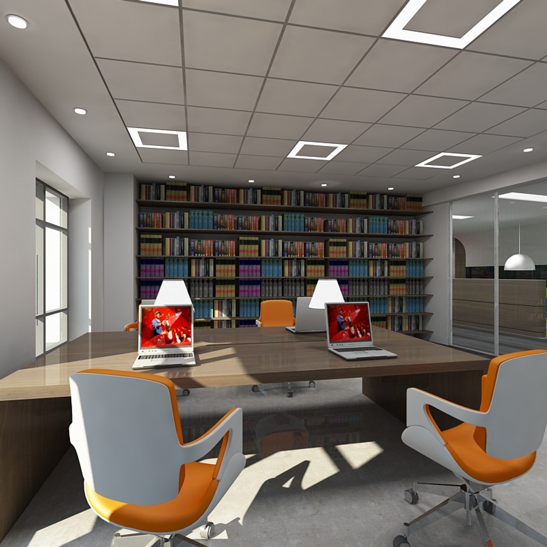 3d Office Interior 2