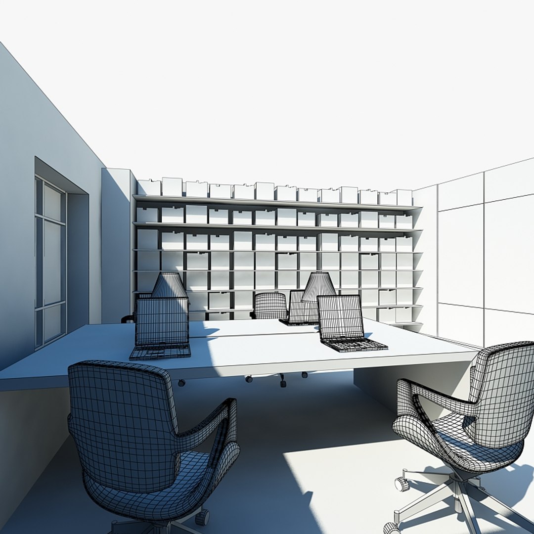 3d Office Interior 2