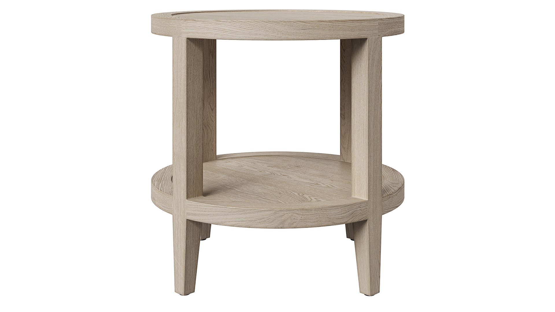 Restoration Hardware Side Tables French Contemporary Model - TurboSquid ...