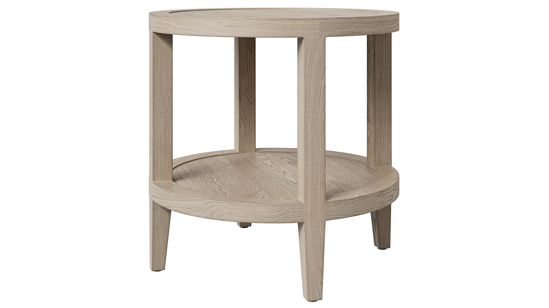 Restoration Hardware Side Tables French Contemporary Model - TurboSquid ...