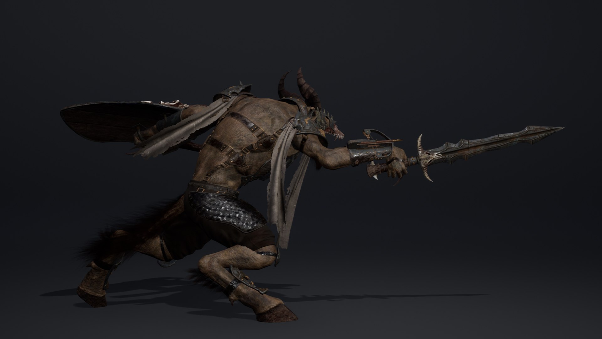 3D Shadow Swordman Arm2 Model - TurboSquid 2320660