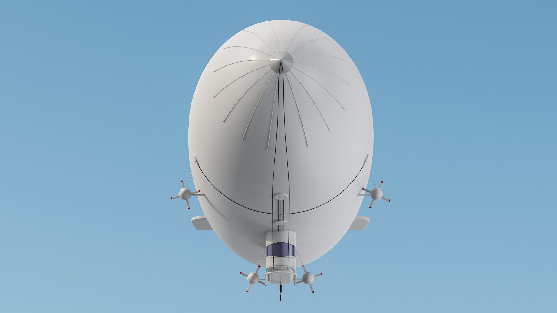 Blimp 3D Model - TurboSquid 1826442