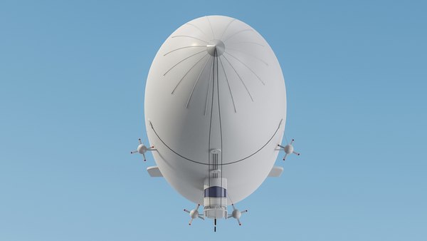 Blimp 3D model - TurboSquid 1826442