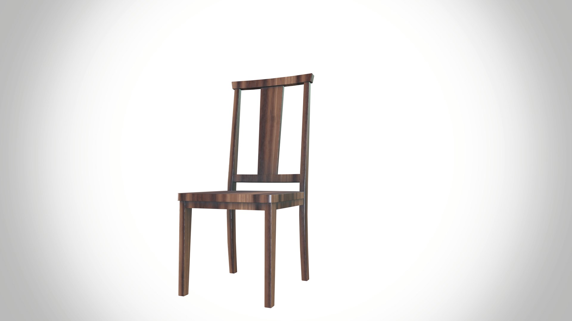 3D Model Wooden Chair - TurboSquid 2268694