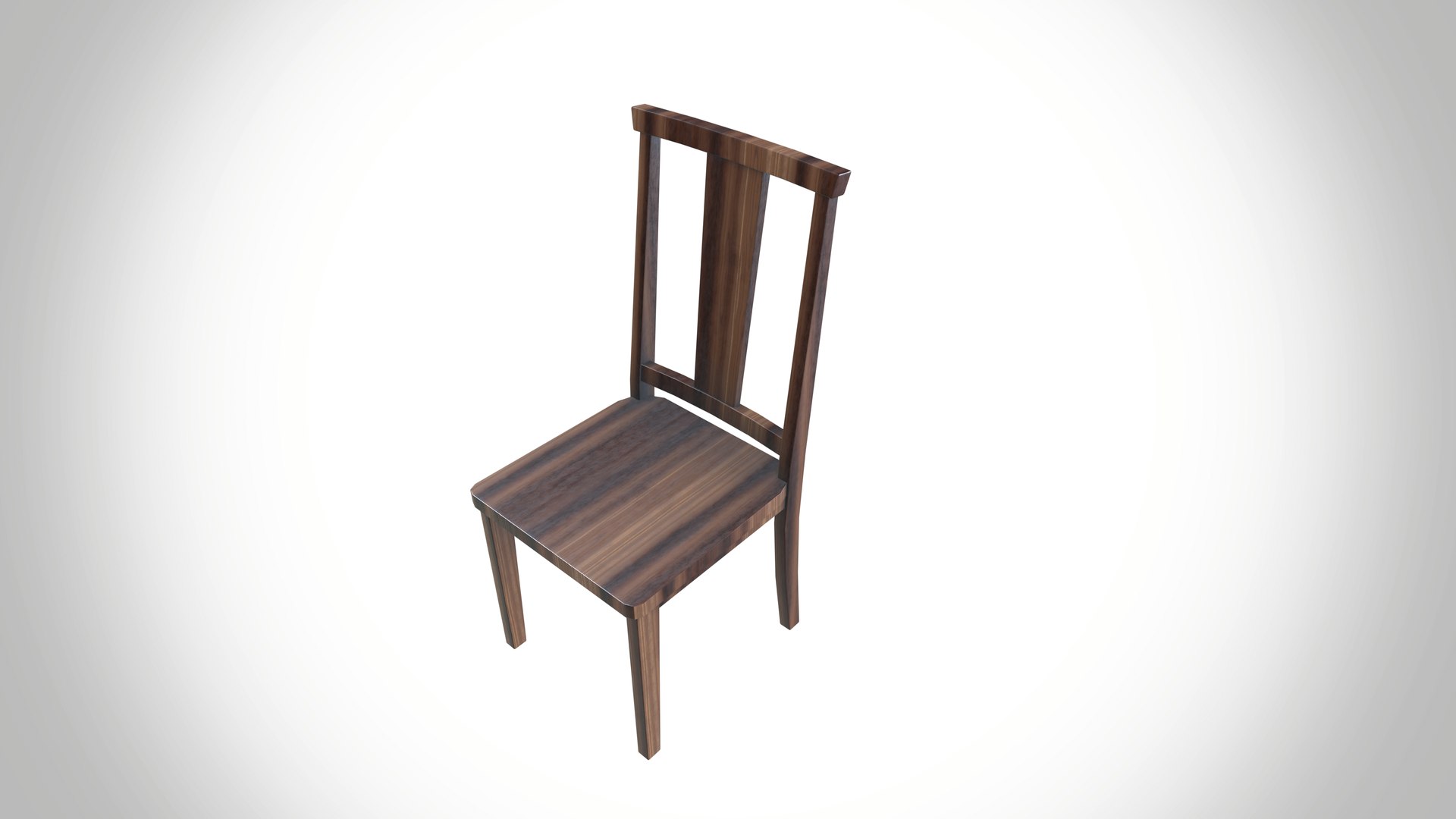 3D Model Wooden Chair - TurboSquid 2268694