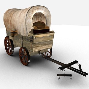 Covered Wagon STL Models for Download | TurboSquid