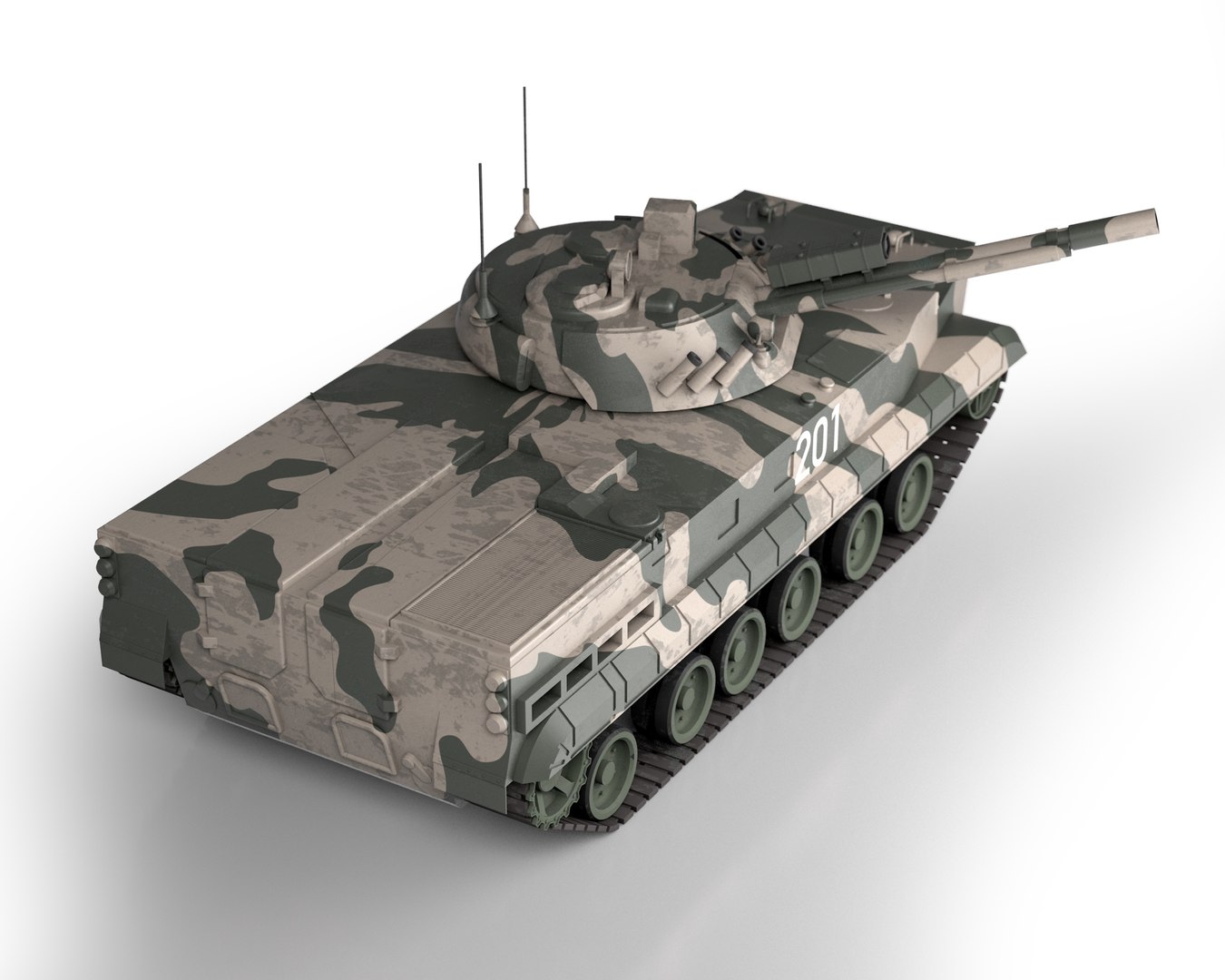 3D BMP-3 Model - TurboSquid 1874873