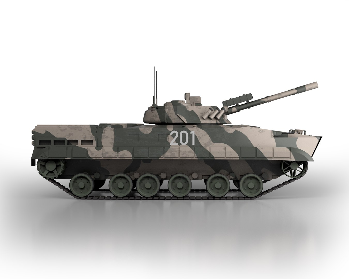 3D BMP-3 Model - TurboSquid 1874873