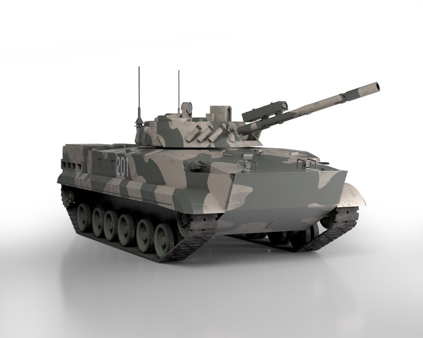 3D BMP-3 Model - TurboSquid 1874873