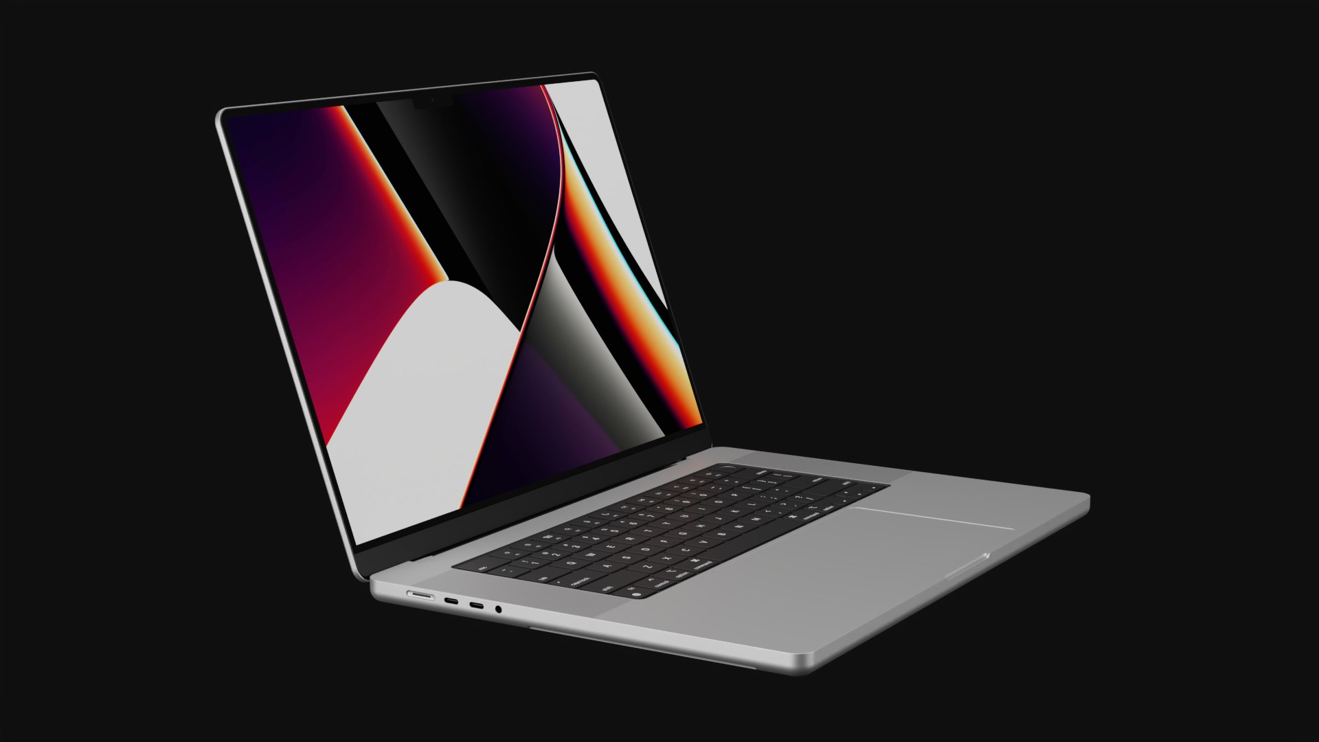 3D Apple Silicon MacBook Pro 13 And 14 And 16 Inch In Official Design ...