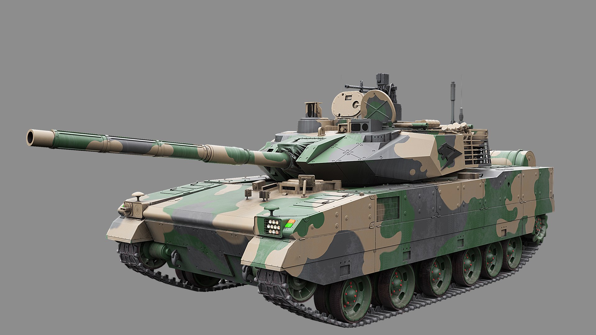 ZTQ-15 Light Tank Model - TurboSquid 1802994