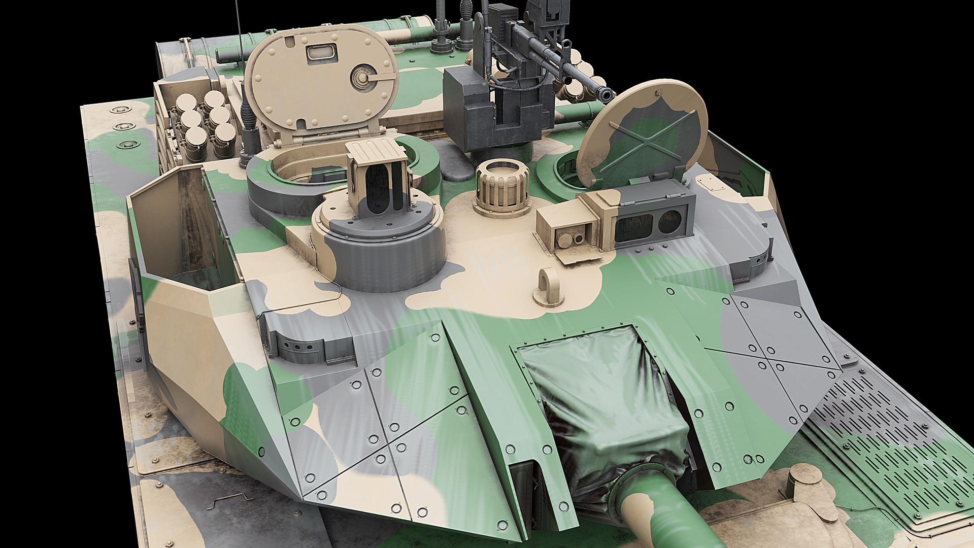 ZTQ-15 Light Tank model - TurboSquid 1802994