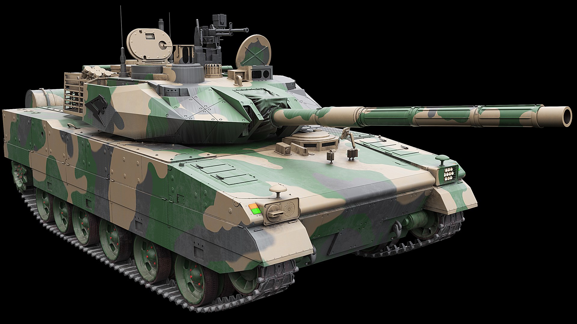 ZTQ-15 Light Tank Model - TurboSquid 1802994