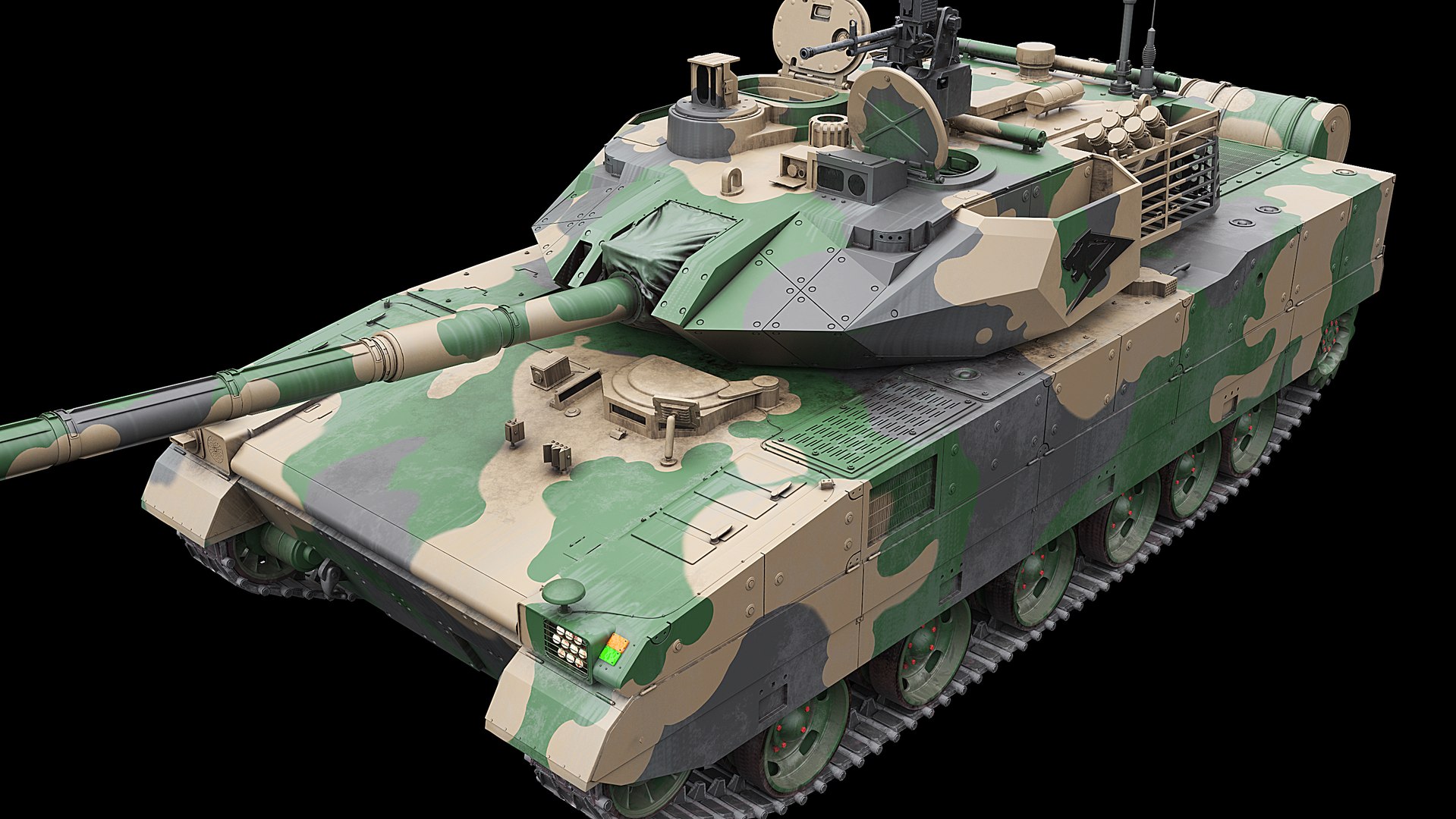 ZTQ-15 Light Tank Model - TurboSquid 1802994