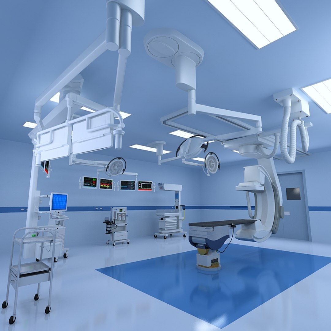 Operating Room 3d Max