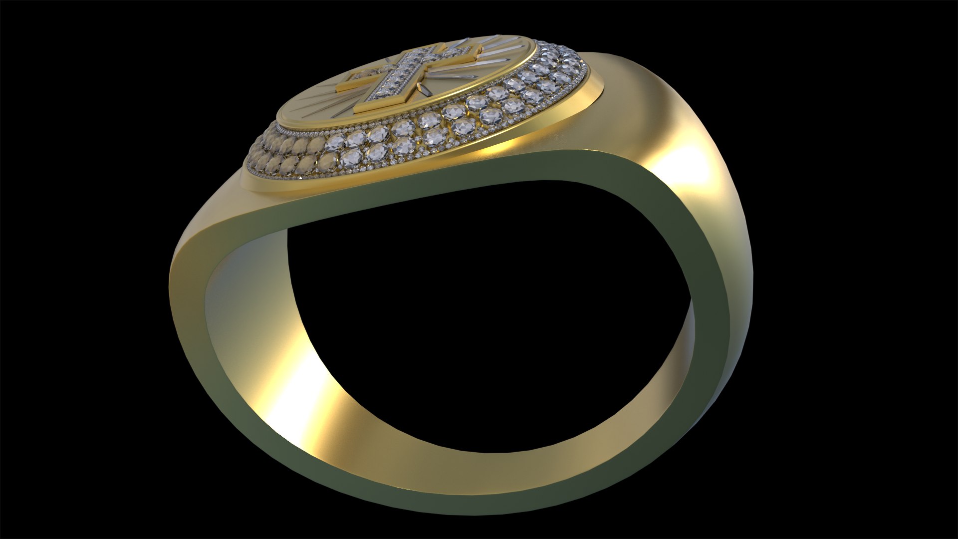 Christian Ring 3D - TurboSquid 1886437