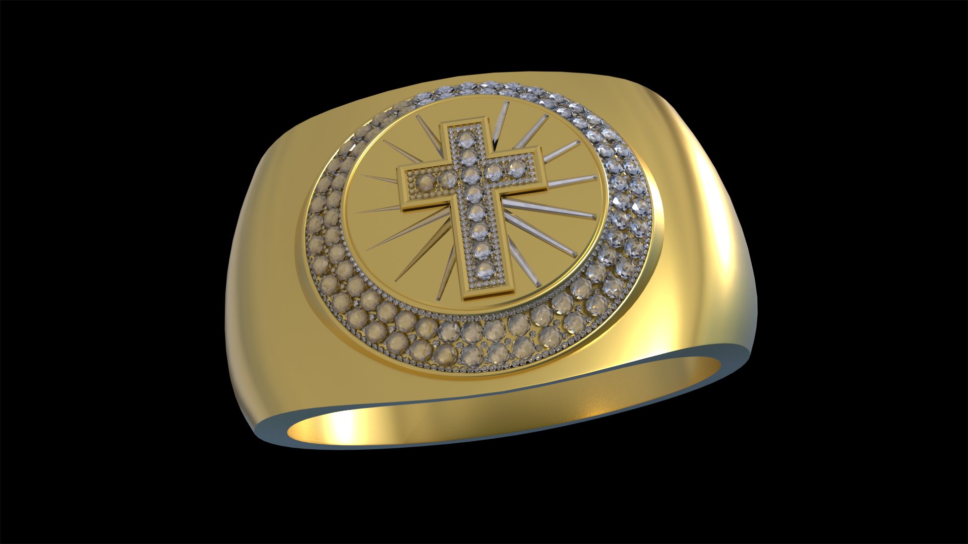 Christian Ring 3D - TurboSquid 1886437